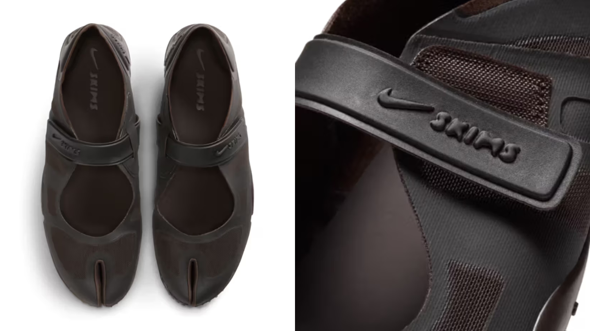 Nike e SKIMS lançam o novo NikeSKIMS Air Rift com silhueta polêmica em ...