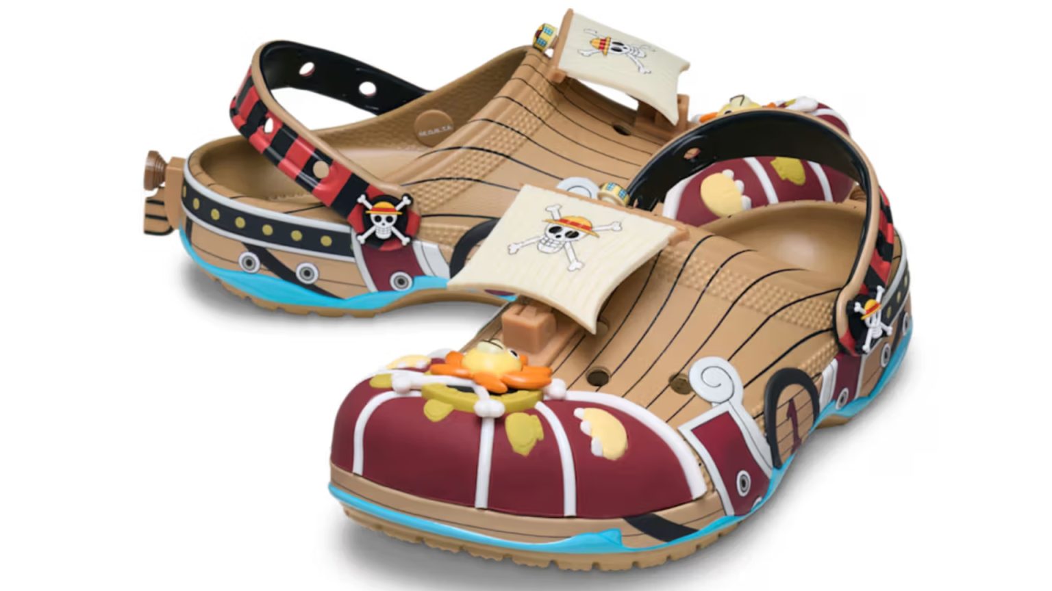 ‘One Piece’ e Crocs lançam clogs temáticos divertidos inspirados nos ...