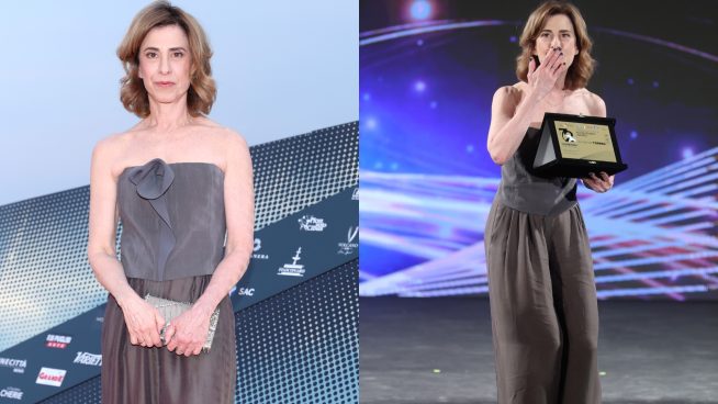 O look Armani de Fernanda Torres: atriz leva prêmio e elegância ...