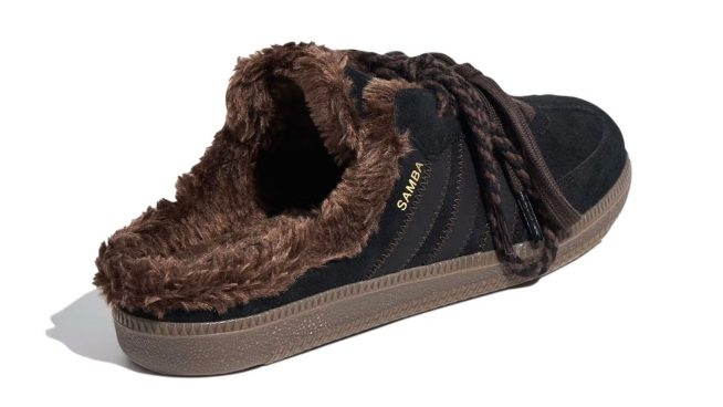 Adidas transforma tênis Samba em mule com forro de pelo e promete ...