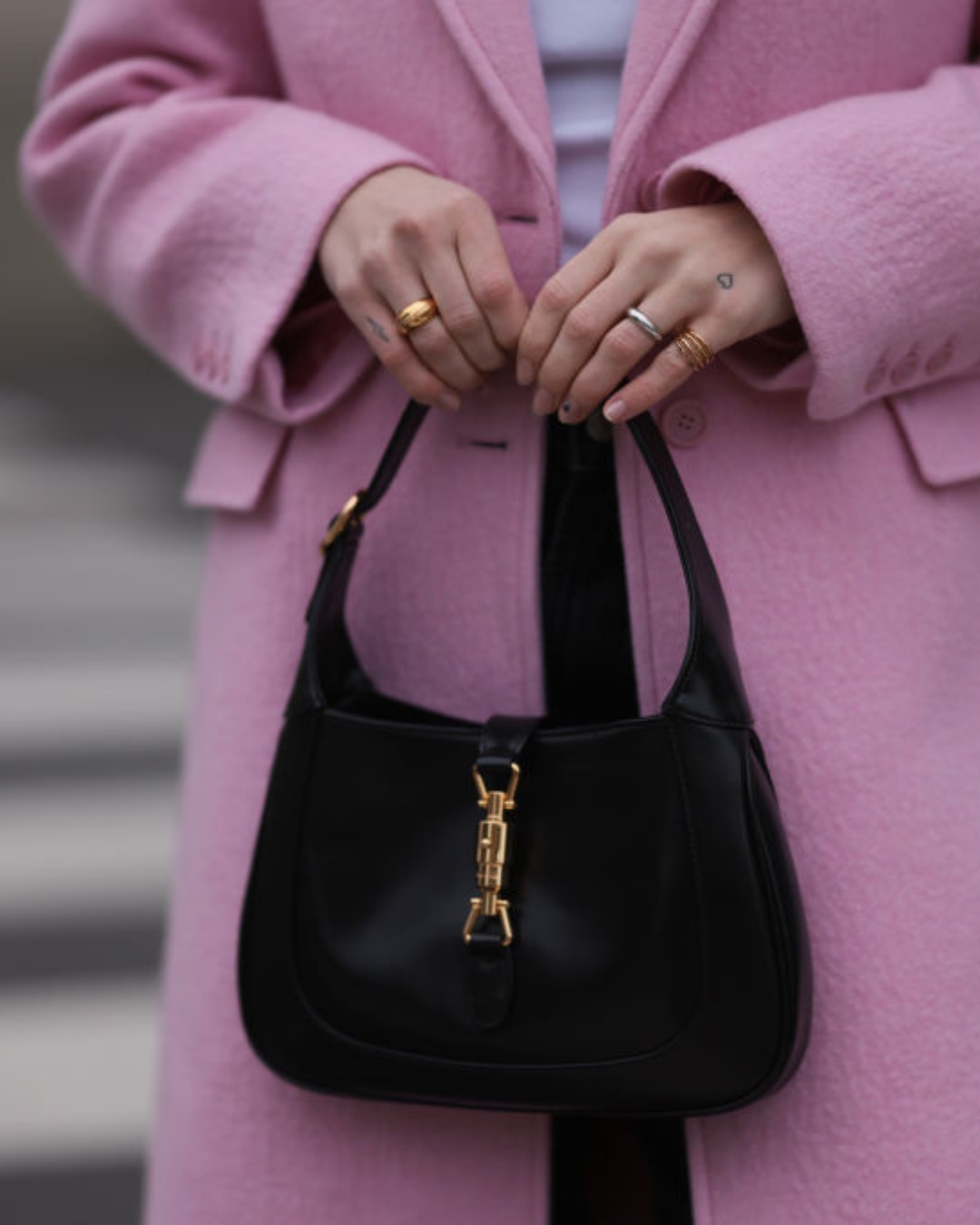 Luxo! Bolsa da Gucci de Sasha Meneghel dos anos 60 é inspirada em ...