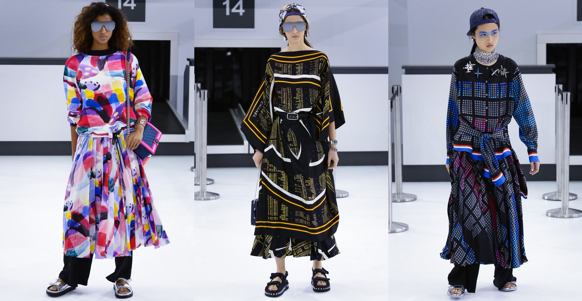 Chanel monta terminal de aeroporto para apresentar sua coleção de Verão ...